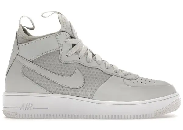 Nike Force 1 Ultraforce Mid Sneakers - Pure Platinum