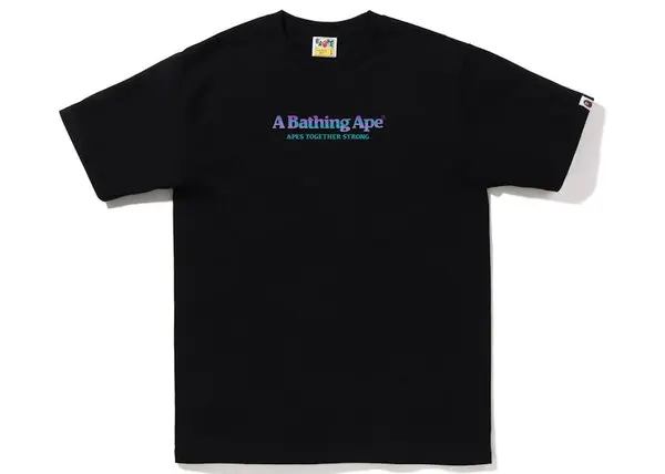 A BATHING APE Mountain Tee Shirt - Black