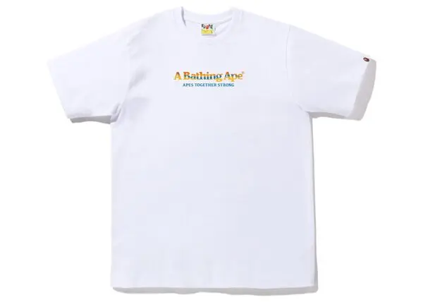 A BATHING APE Mountain Tee Shirt - White
