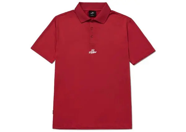 100 THIEVES Birdie Short Sleeve Polo Shirt - Red