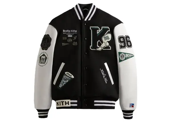 Kith Russell Athletic Cuny Brooklyn College Golden Bear Jacket