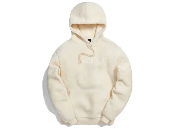 Kith Classic Logo Sherpa Hoodie