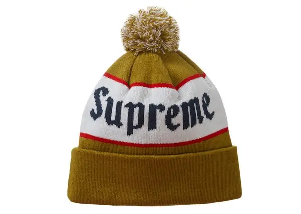 Supreme Alpine Beanie - Mustard