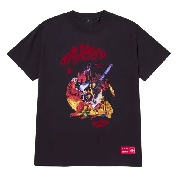 100 THIEVES Underworld Tee Shirt - Vintage Black