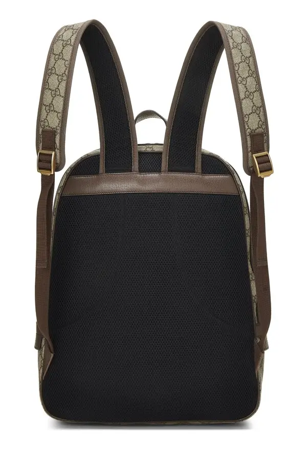 Gucci Canvas Ophidia Backpack - Brown