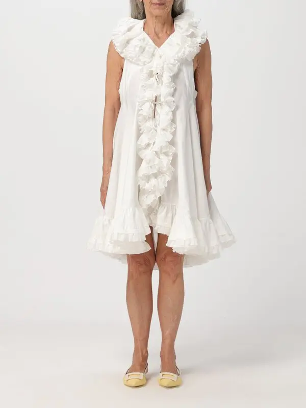 knee length dresses for ladies The Betty Dress in White Chantilly Lace 12 / White Chantilly Lace