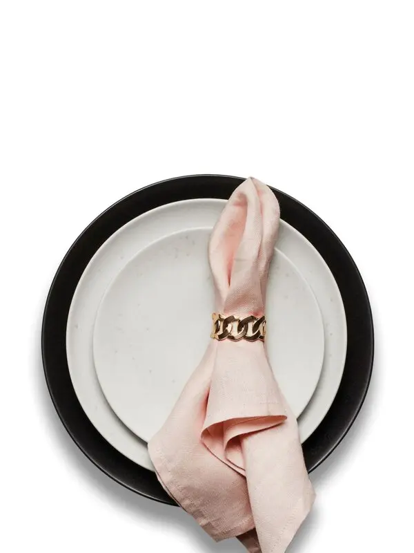 L'Objet Terra Porcelain Dessert Plate - White