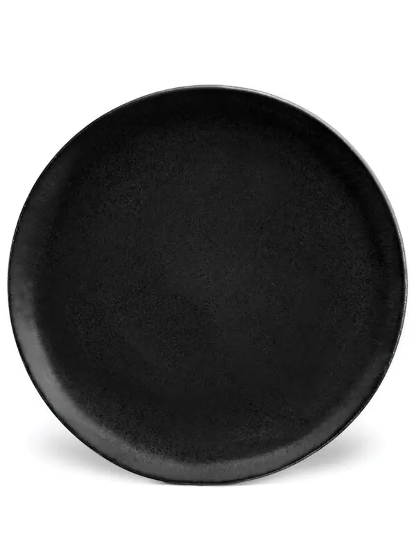 L'Objet Terra Porcelain Plate - Black