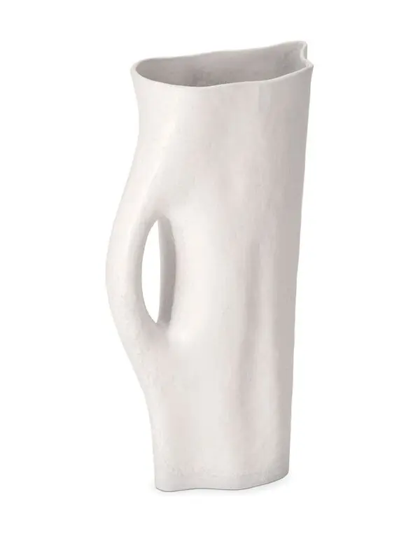 L'Objet Timna Handled Porcelain Pitcher