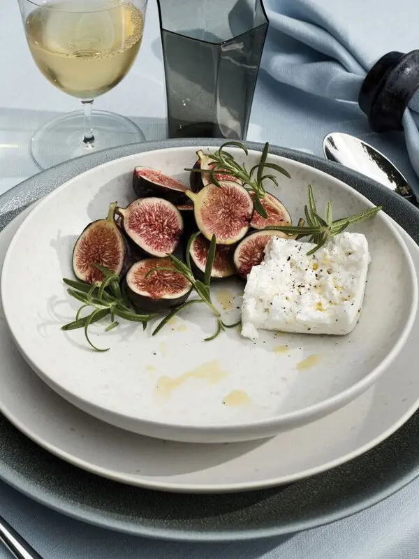 L'Objet Terra Porcelain Soup Plate - White