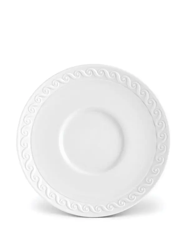 L'Objet Neptune Espresso Cup And Saucer - White
