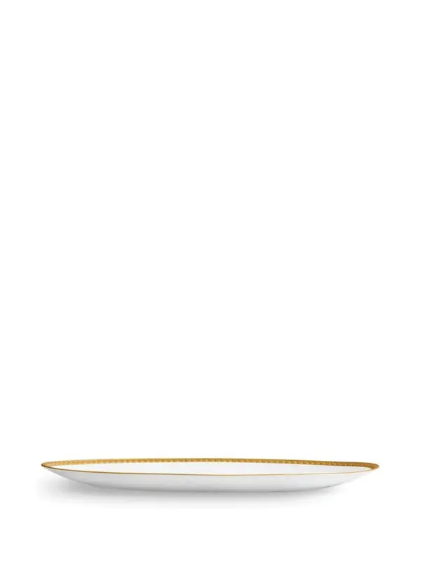 L'Objet Neptune Large Oval Platter - White