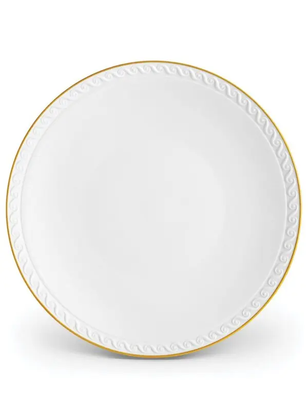 L'Objet Neptune Porcelain Dessert Plate - White