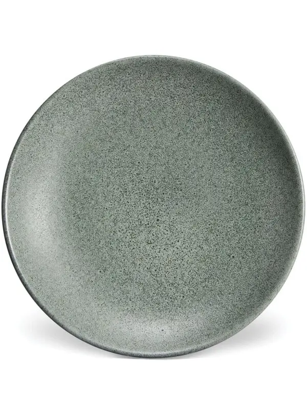 L'Objet Terra Porcelain Plate - Green