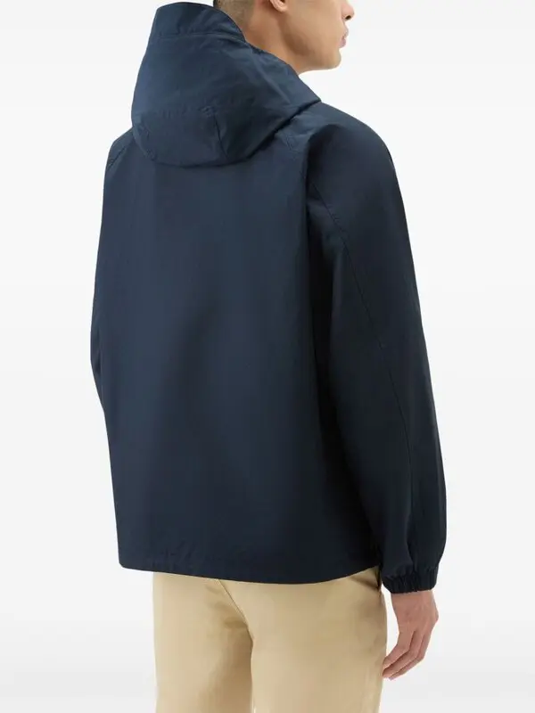 Woolrich Cruiser Hooded Jacket - Blue