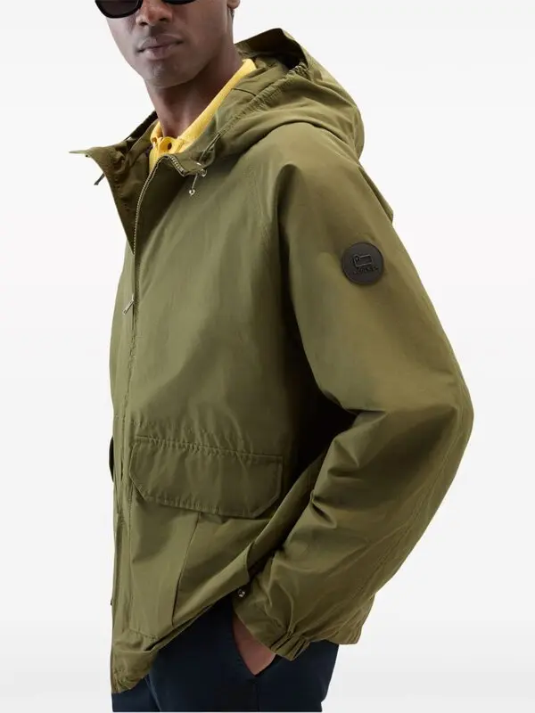 Woolrich Cruiser Hooded Jacket - Green