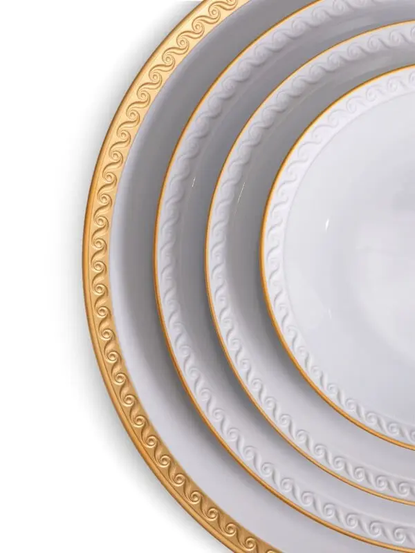 L'Objet Large Neptune Porcelain Coupe Bowl