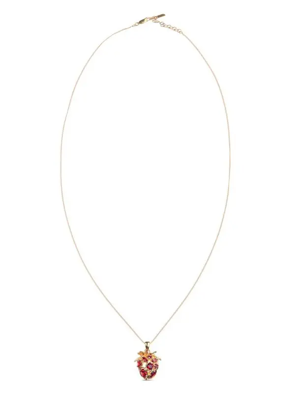 Bally Deco Pendant Necklace - Gold