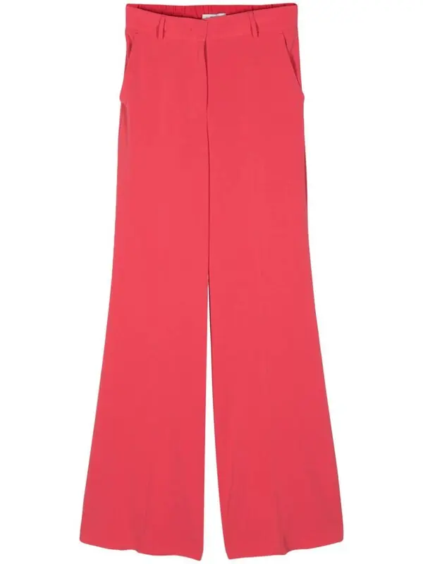 Alberto Biani Flared Tailored Trousers - Pink