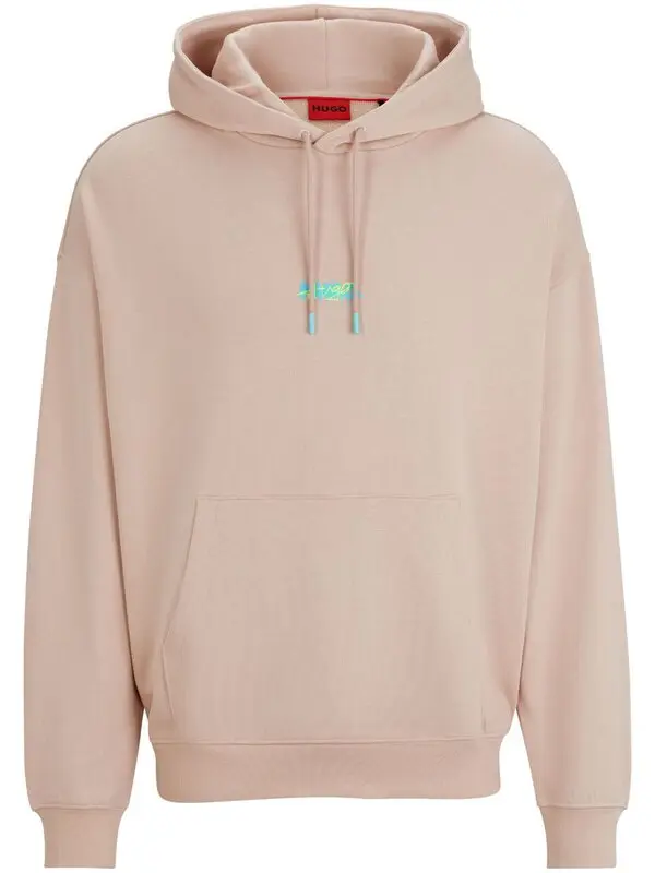 Hugo Logo-print Cotton Hoodie