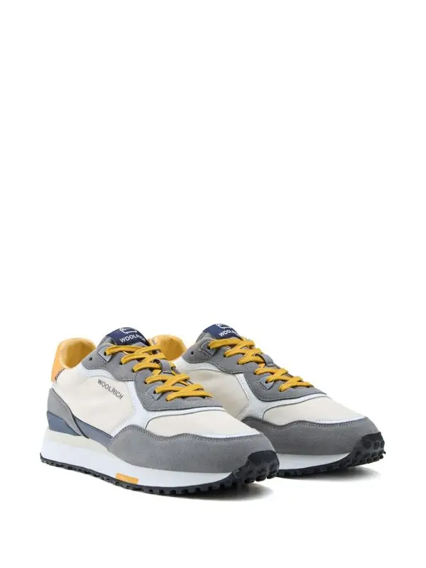 Woolrich Panelled Low Top Sneakers - Grey