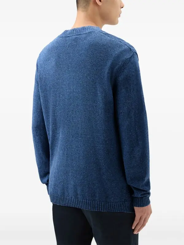 Woolrich Ribbed-knit V-neck Cardigan