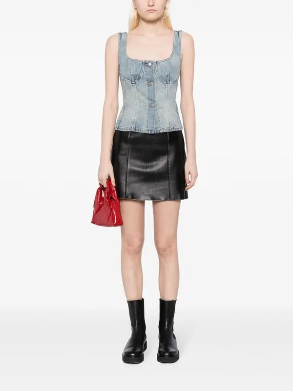 JNBY Corset Denim Top