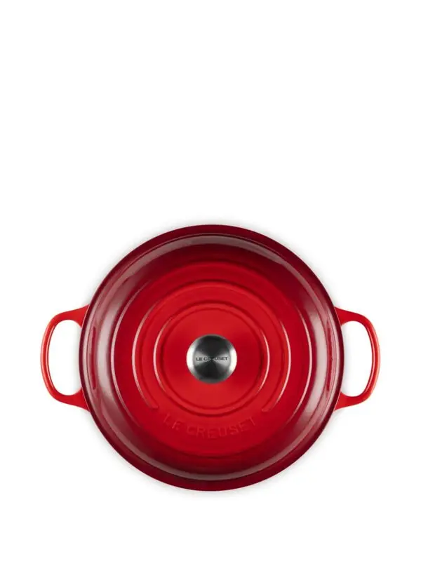LE CREUSET Signature Cast Iron Casserole - Red