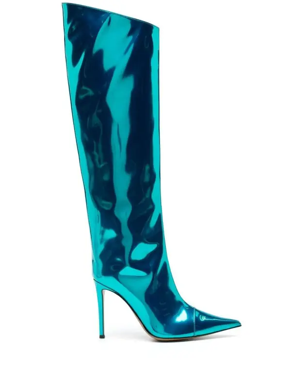 Alexandre Vauthier Knee-high Boots - Blue