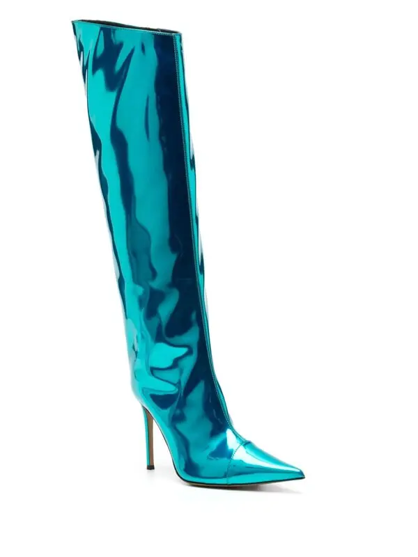 Alexandre Vauthier Knee-high Boots - Blue