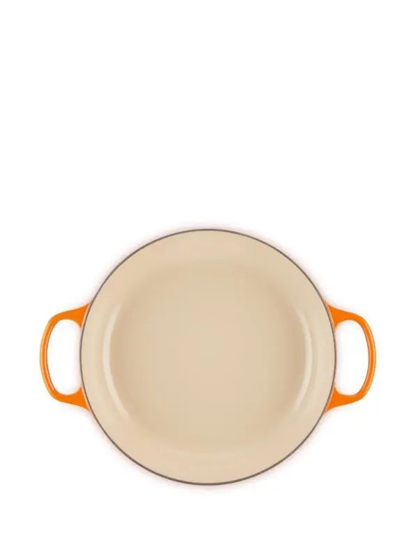 LE CREUSET Signature Cast Iron Casserole - Orange
