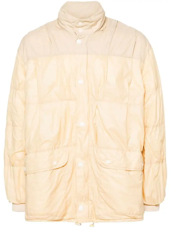 Our Legacy Exhaust Panelled Puffer Jacket - Neutrals
