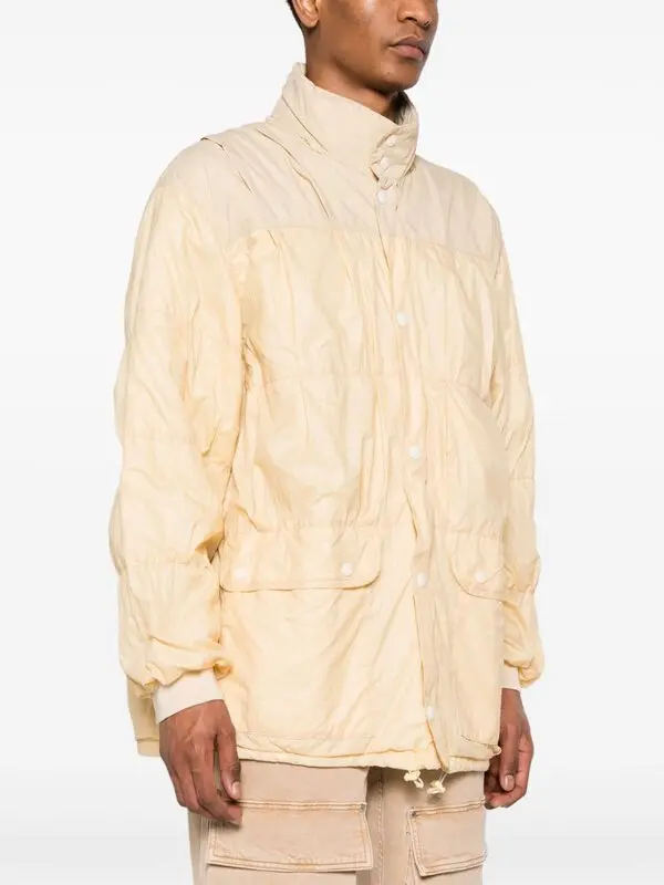 Our Legacy Exhaust Panelled Puffer Jacket - Neutrals