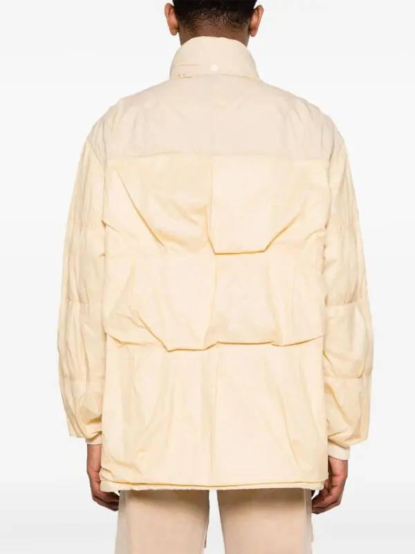 Our Legacy Exhaust Panelled Puffer Jacket - Neutrals