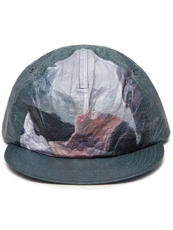 UNDERCOVERISM X Kijima Takayuki Abstract-print Cap - Grey