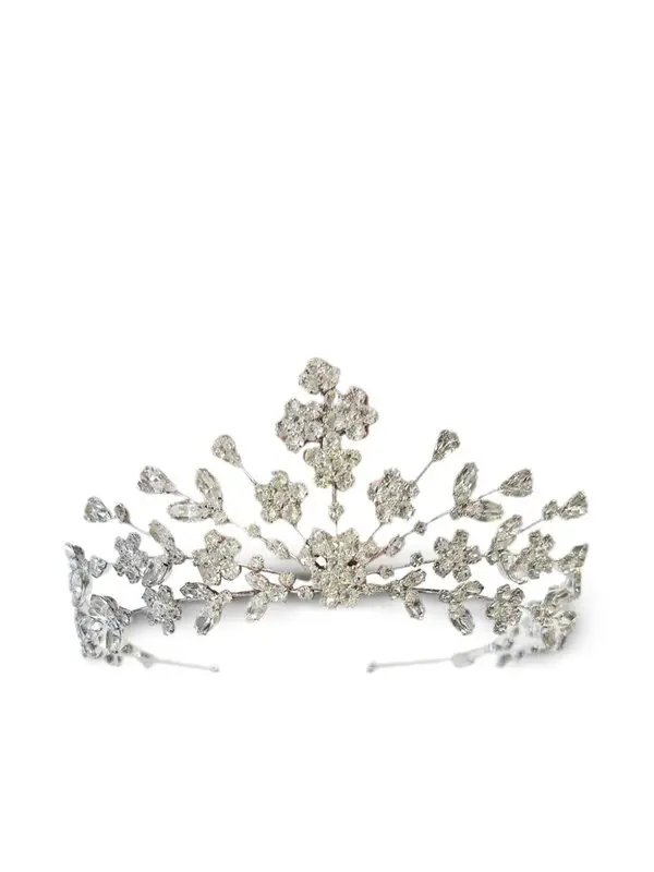 JENNIFER BEHR Miriam Tiara Headband - Silver