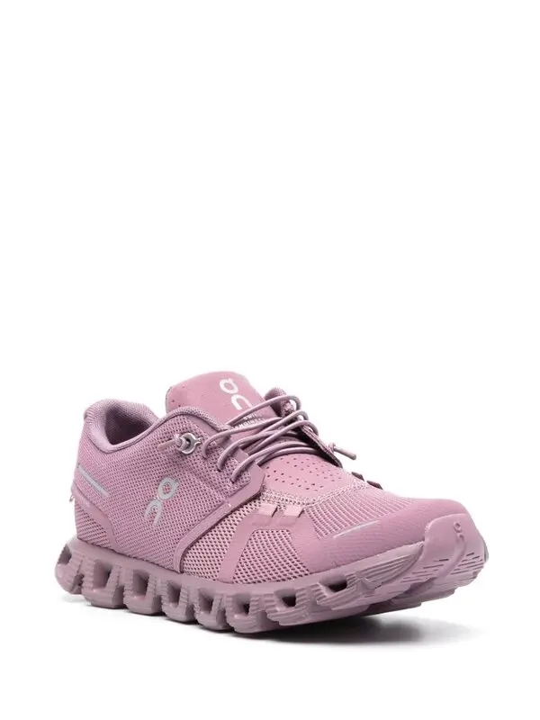 On Cloud Debossed-logo Sneakers - Purple
