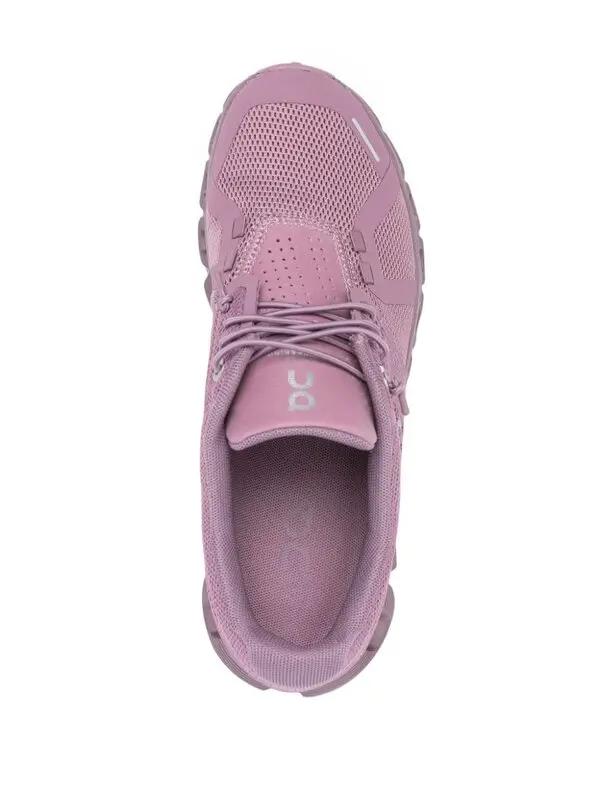 On Cloud Debossed-logo Sneakers - Purple