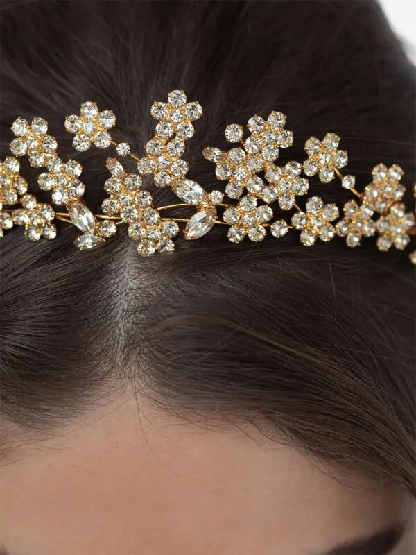 JENNIFER BEHR Meadow Tiara Headband - Gold