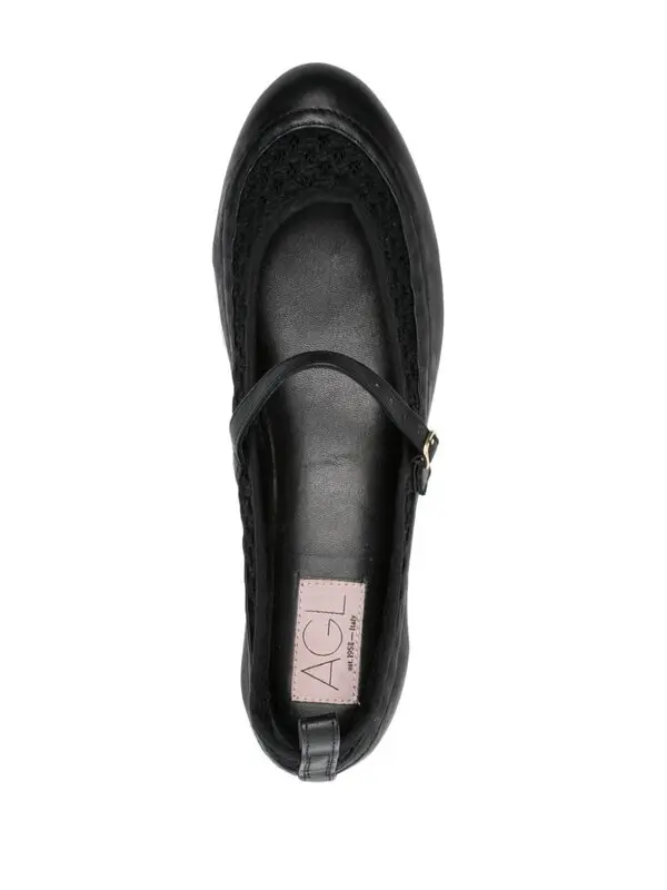 Agl Milly Ballerina Shoes - Black