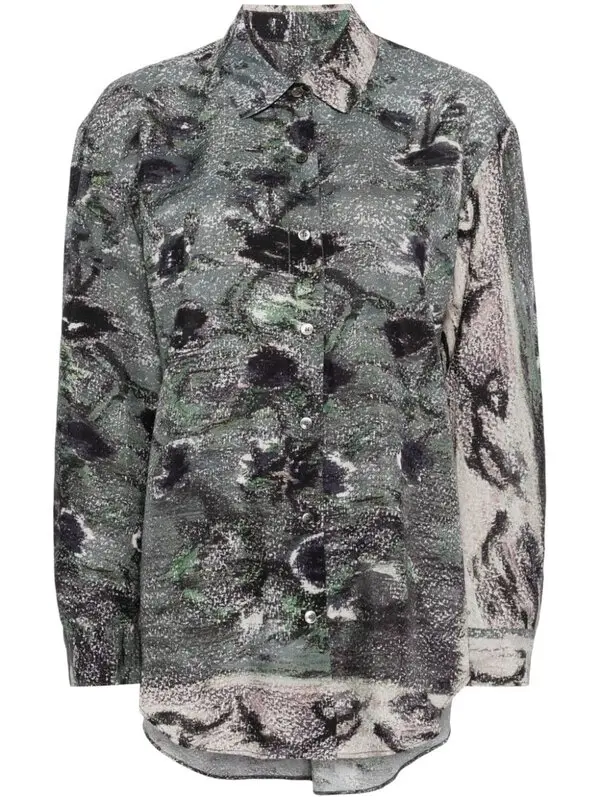 JNBY Abstract-print Shirt