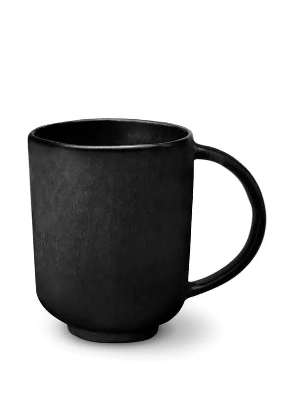 L'Objet Terra Porcelain Mug - Black