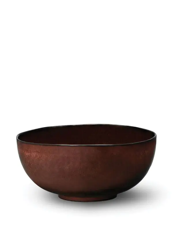 L'Objet Terra Porcelain Salad Bowl - Red