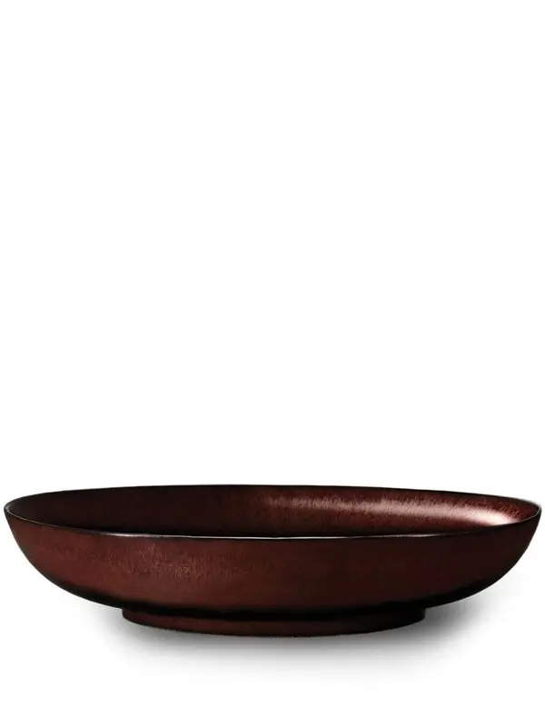 L'Objet Medium Terra Porcelain Coupe Bowl - Red