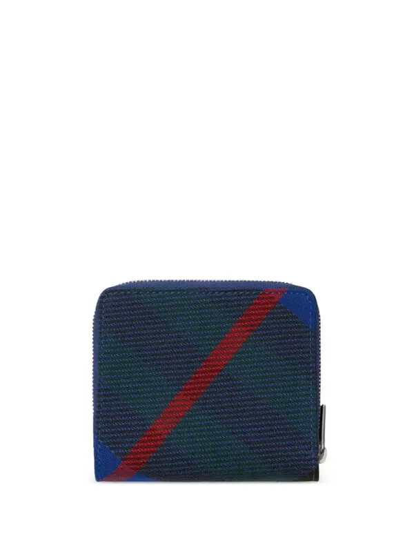Burberry Checked Leather Wallet