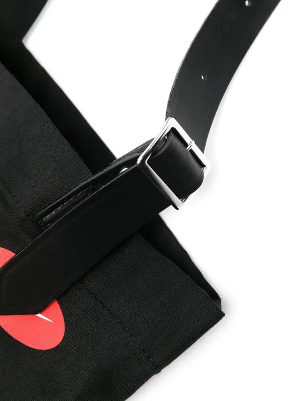 Comme Des Garçons Stamp-print Tote Bag