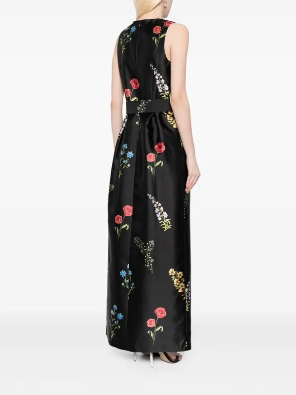 Sachin & Babi Marsden Floral-print Gown