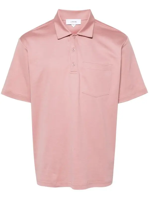 LARDINI Jersey Cotton Polo Shirt