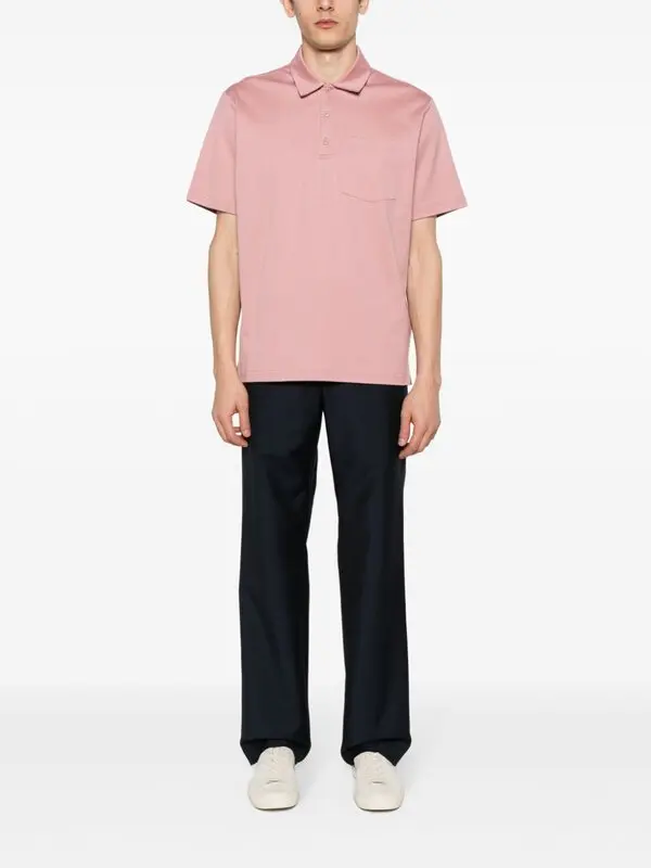 LARDINI Jersey Cotton Polo Shirt