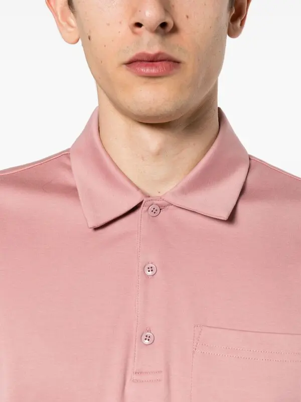 LARDINI Jersey Cotton Polo Shirt